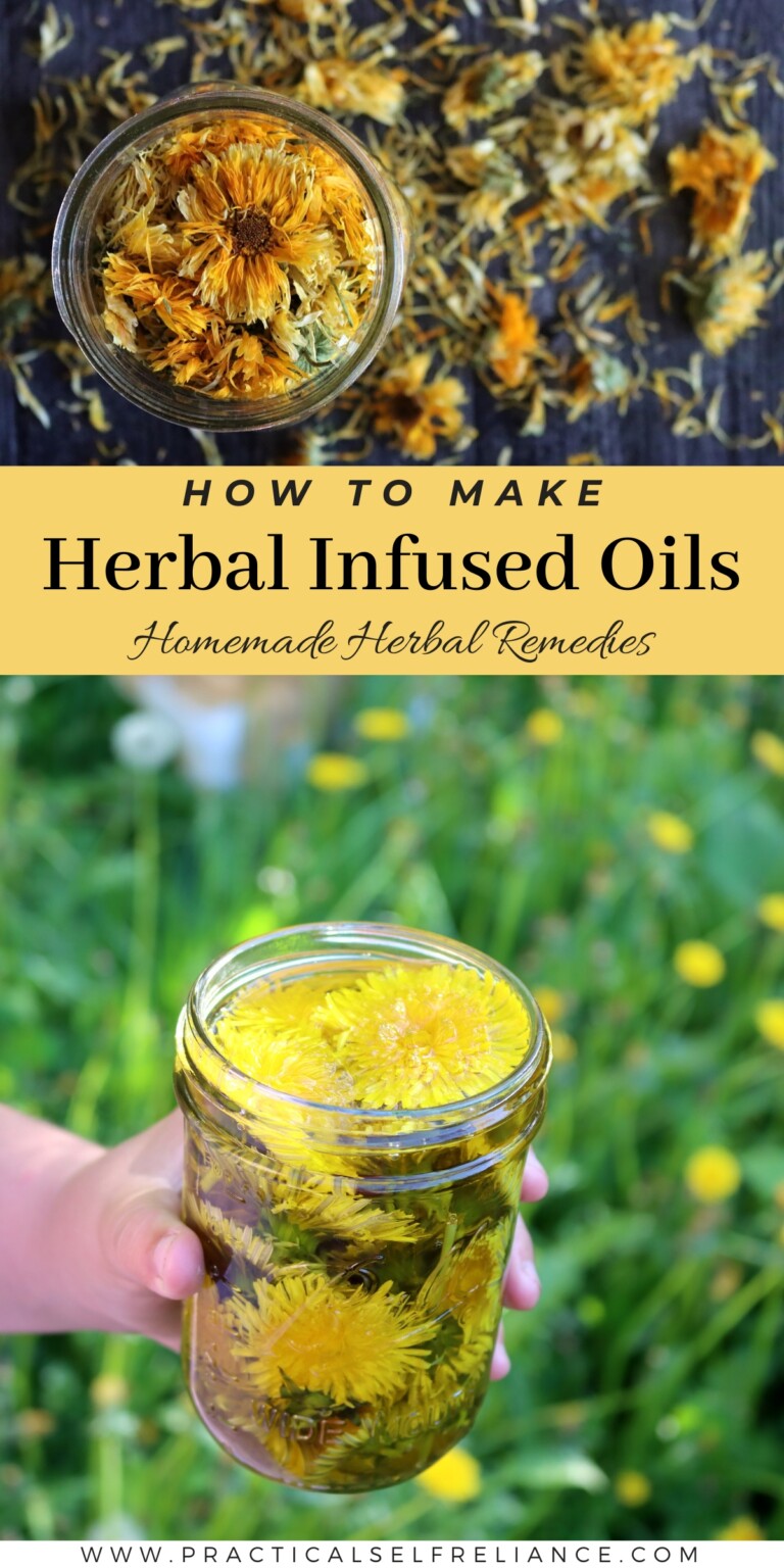 How to Make a Herbal Infused Oil — Practical Self Reliance