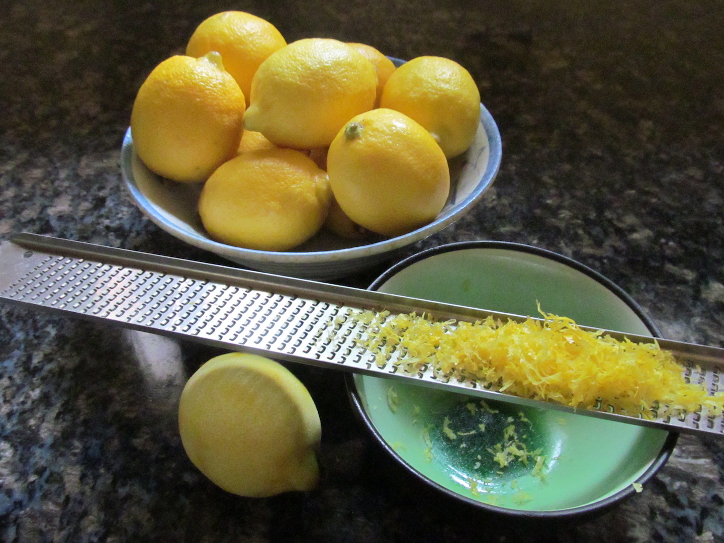 Zesting Lemons