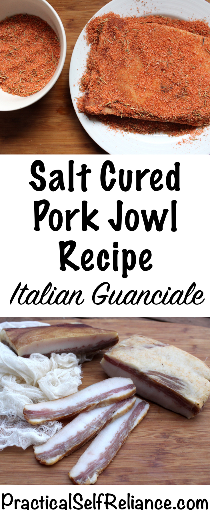 Cured Pork Jowl Recipe (Guanciale)