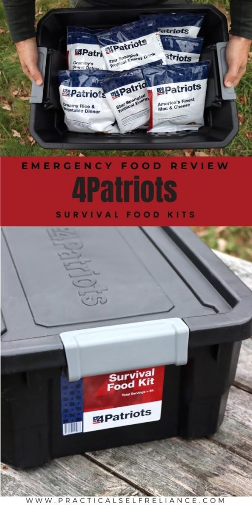 4Patriots Survival Food Review (Read Before You Buy) — Practical Self ...