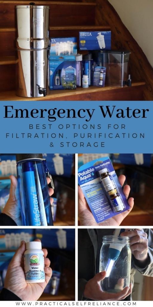 Emergency Water: Best Options for Filtration, Purification & Storage ...