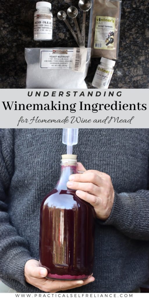 Understanding Winemaking Ingredients (& Substitutions) — Practical Self ...