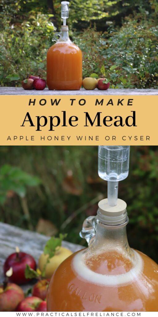 Cyser Recipe (Apple Mead or Honey Wine) — Practical Self Reliance