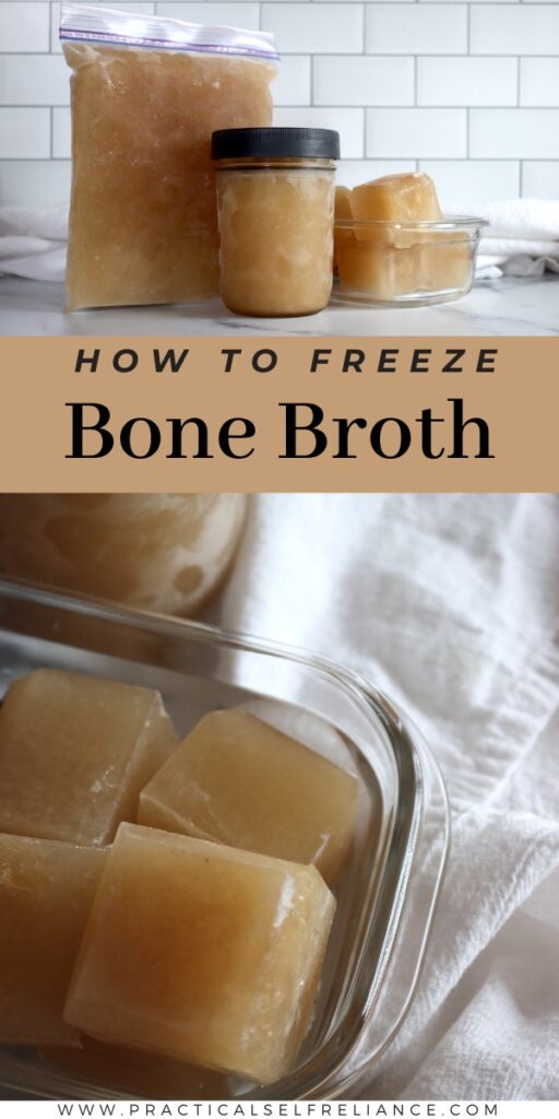 How to Freeze Bone Broth (Any Type) — Practical Self Reliance