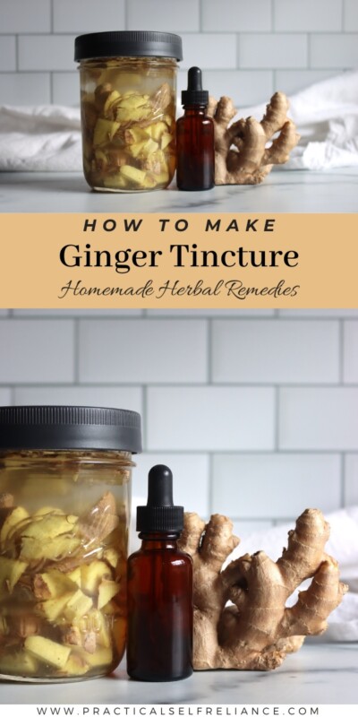 Ginger Tincture — Practical Self Reliance