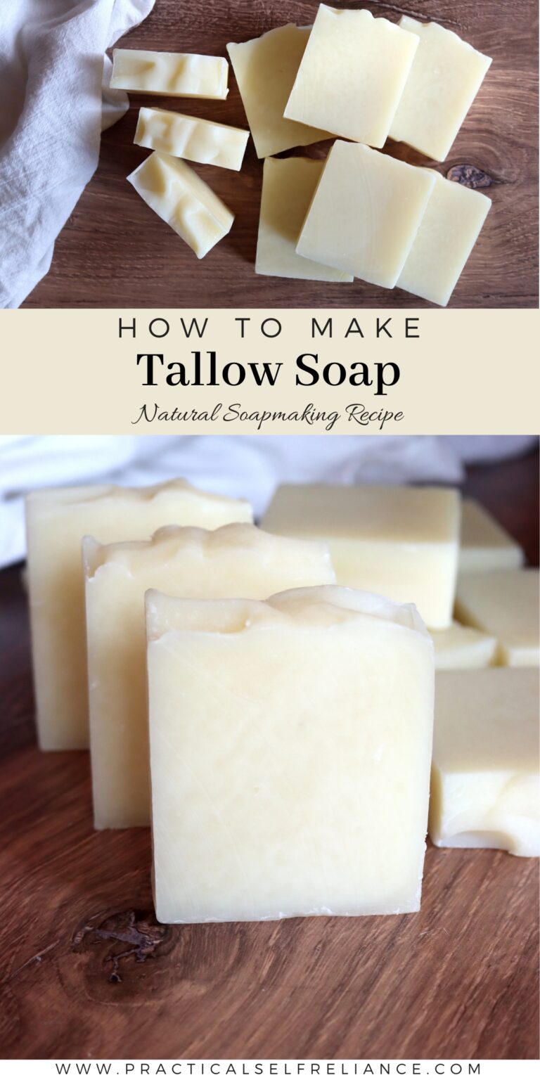Homemade Tallow Soap — Practical Self Reliance