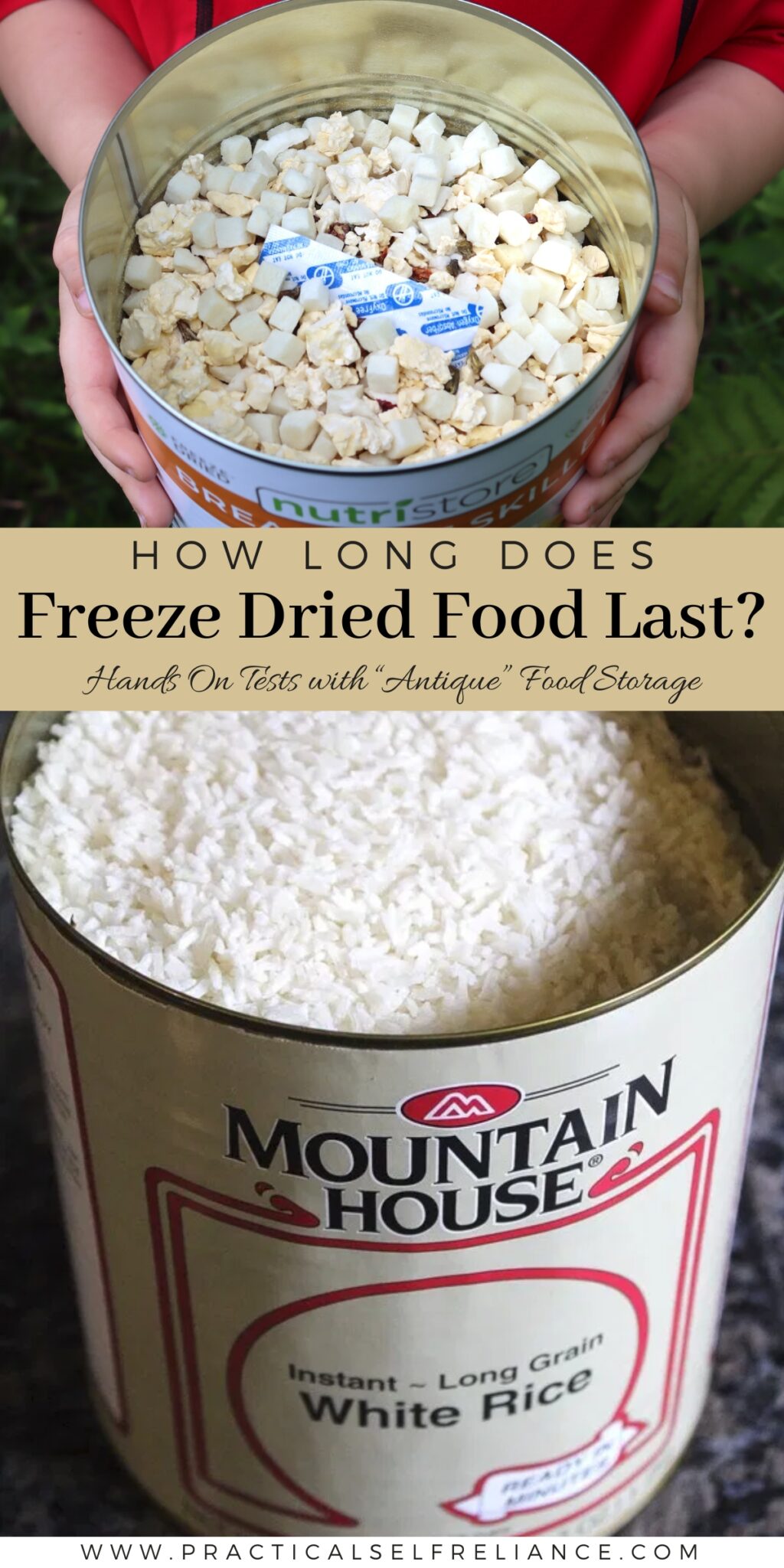 How Long Does Freeze Dried Food Last? — Practical Self Reliance