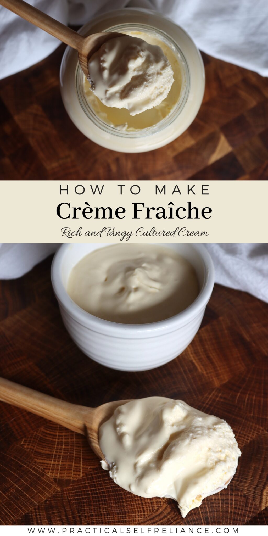 How to Make Crème Fraîche — Practical Self Reliance